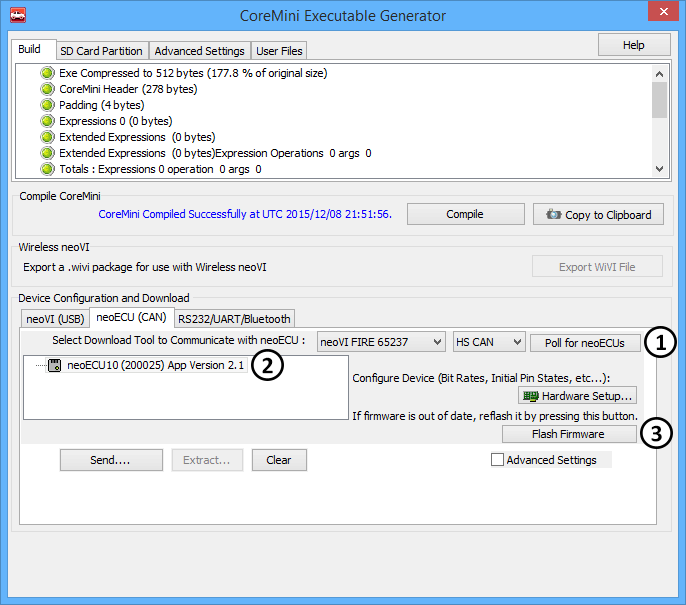 neoECU Firmware Updates