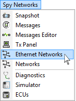 Main Menu: Spy Networks